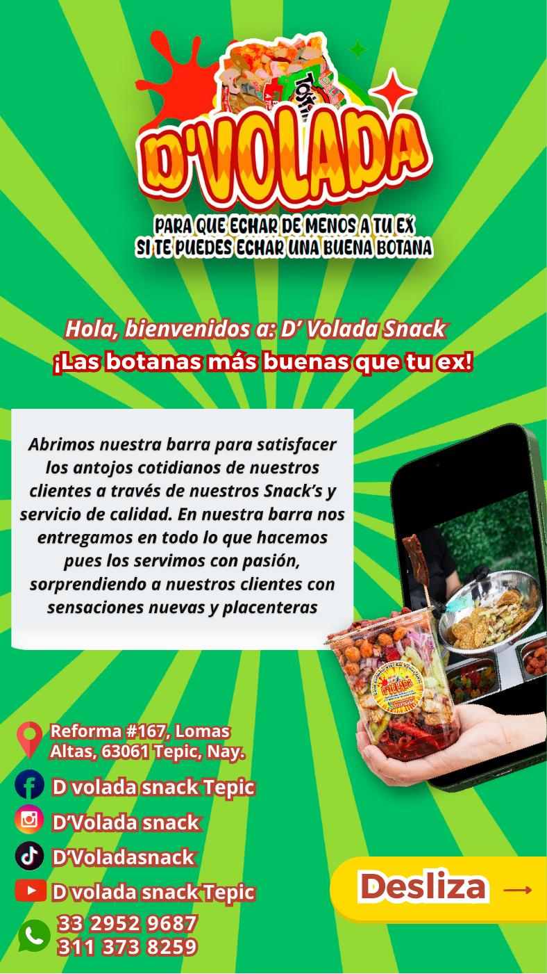 D' Volada Snack's | PDF to Flipbook