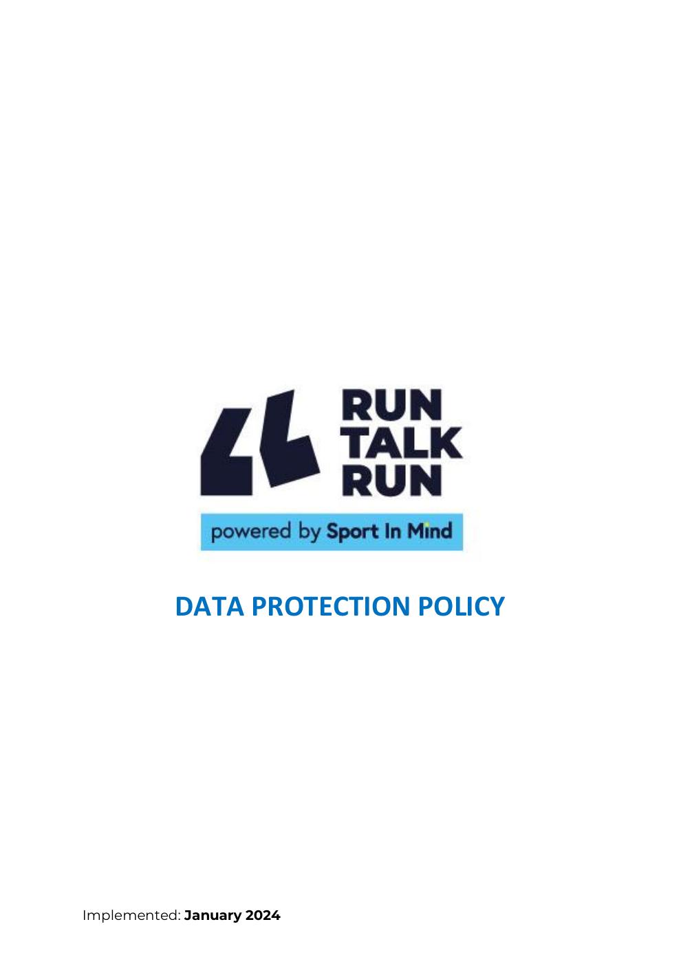 RTR Data Protection Policy | PDF to Flipbook