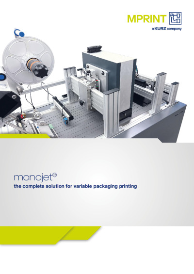 MPRINT brochure monojet® packaging