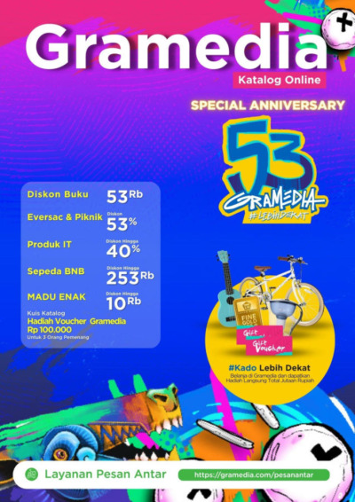 Katalog Special Anniversary Gramedia 53rd