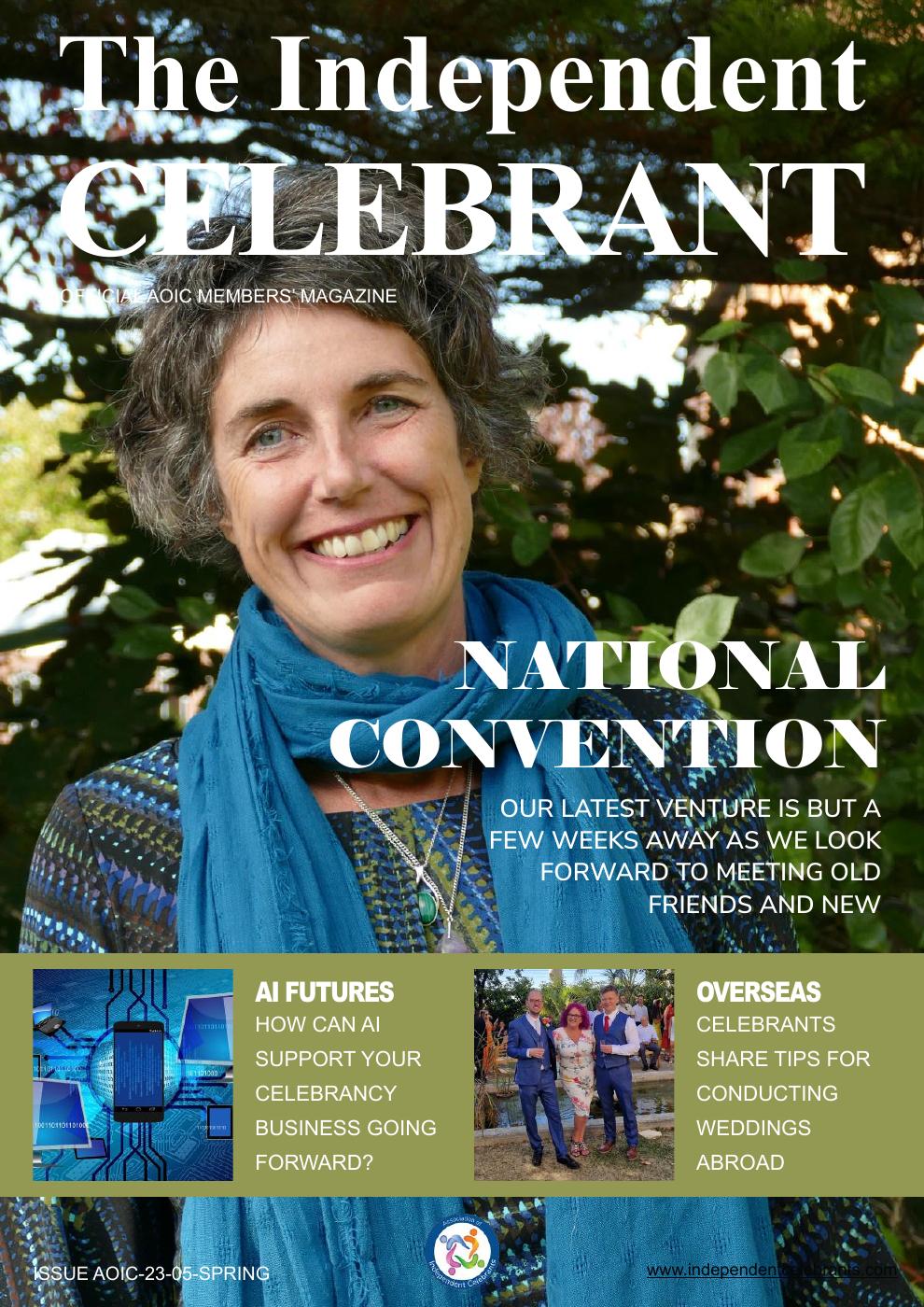 AOIC Magazine - Association of Independent Celebrants