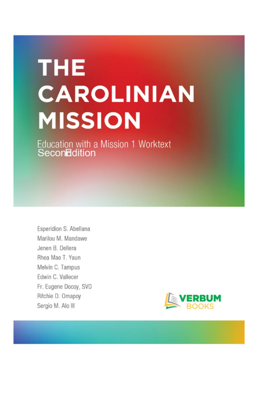 EDM 1 | The Carolinian Mission | Chapter 1 | PDF to Flipbook