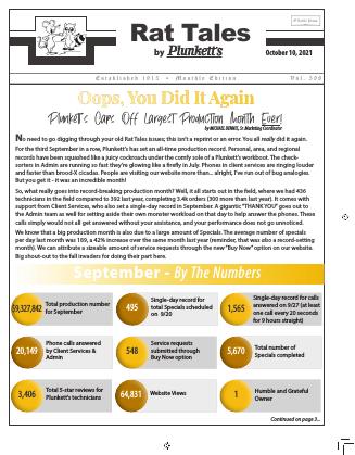 October Rat Tales 2021 | PDF to Flipbook