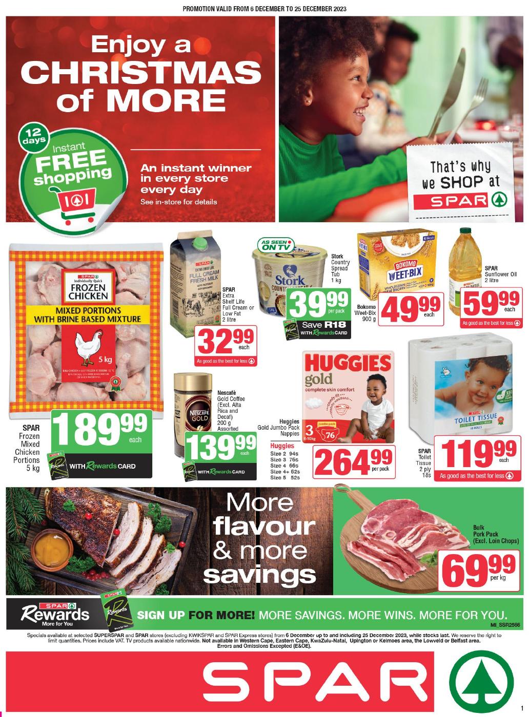 SSR2566 SPAR & SUPERSPAR MIDDLE NOV MID