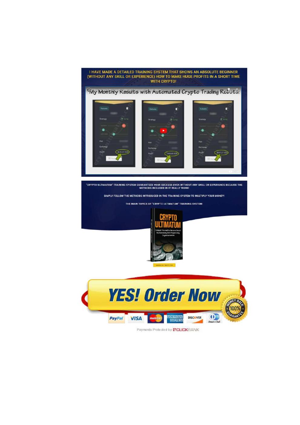 Crypto Ultimatum - Best Cryptocurrency Training System For Beginners | PDF to Flipbook