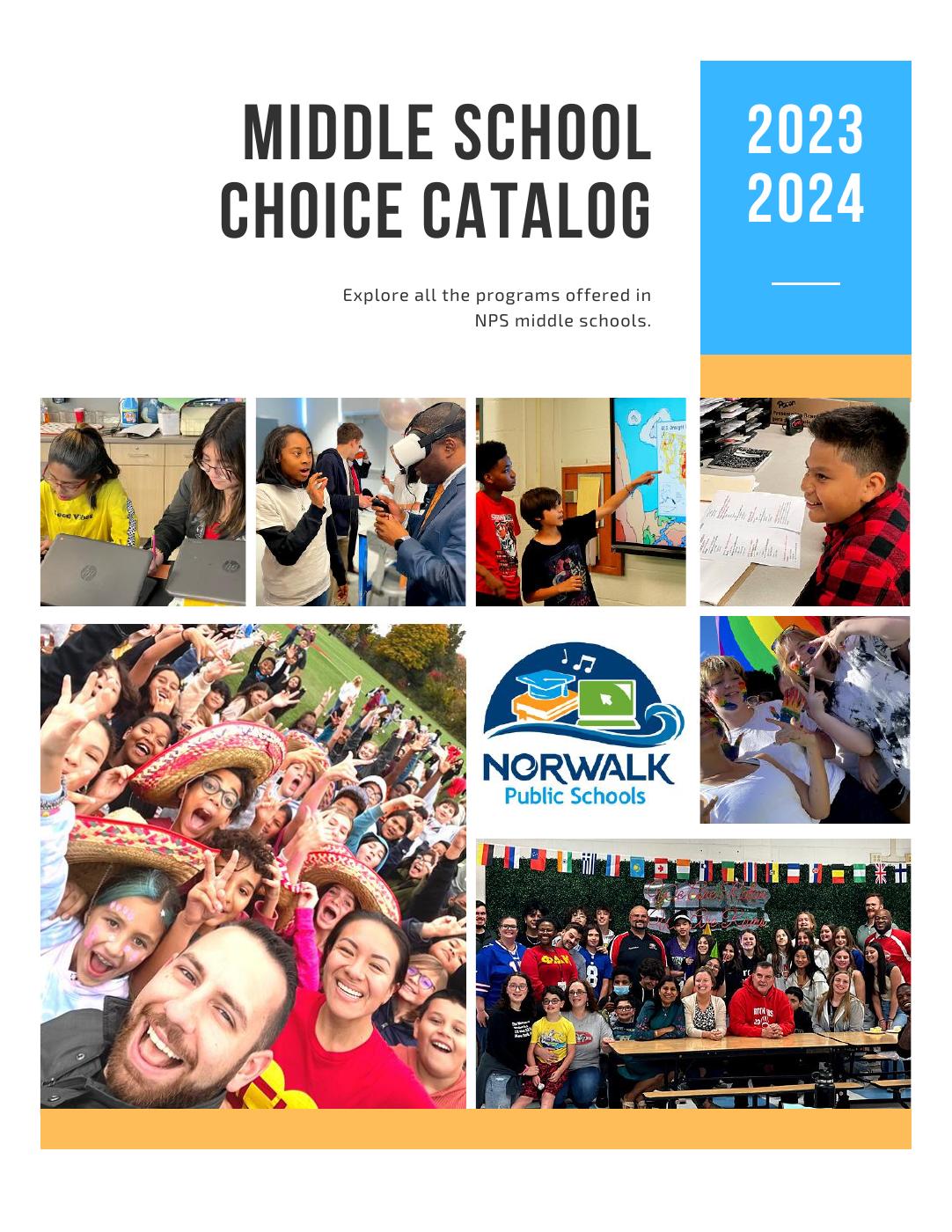 Middle School Choice Catalog | PDF to Flipbook