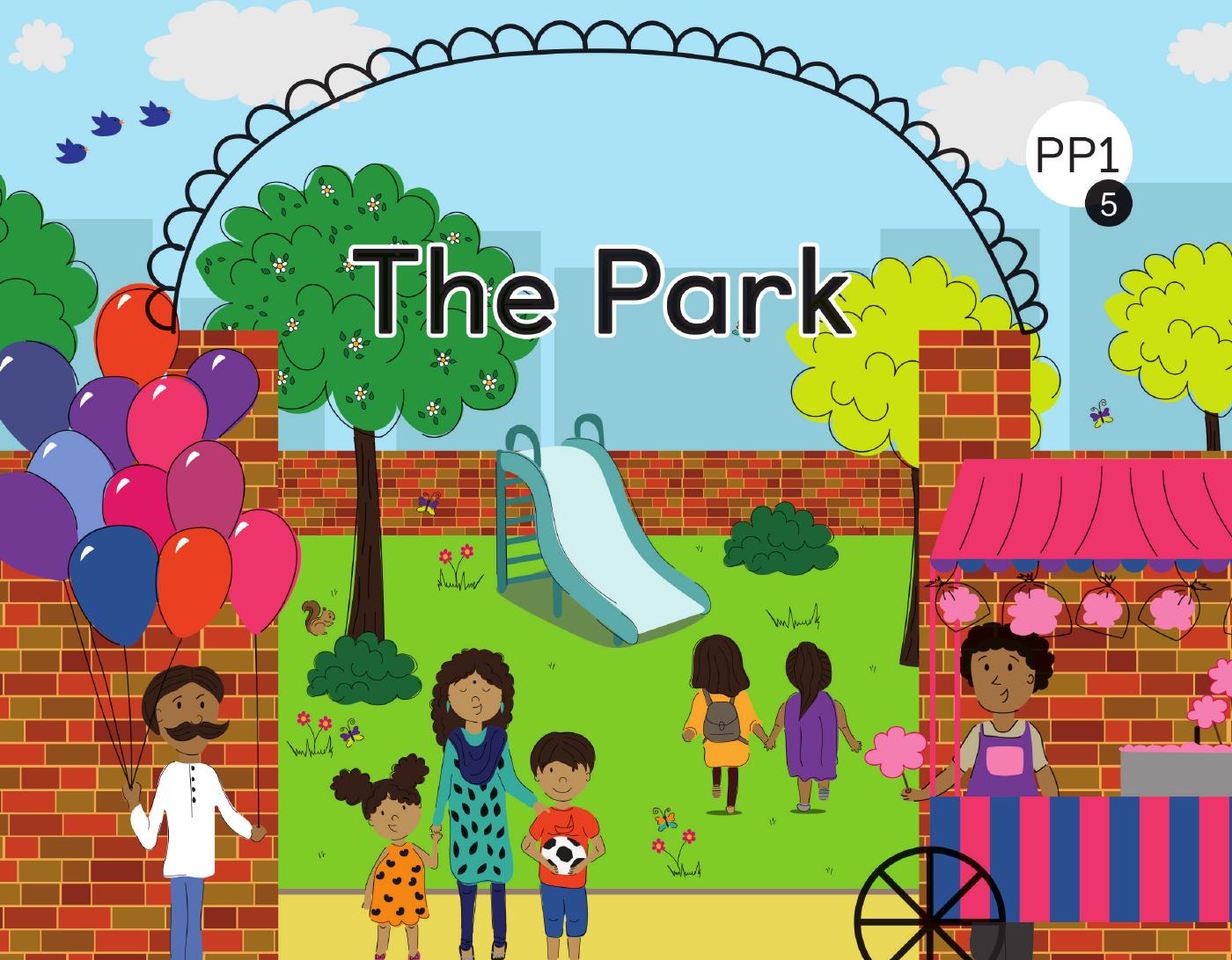 TRX PP1 ENGLISH STORY READER THE PARK