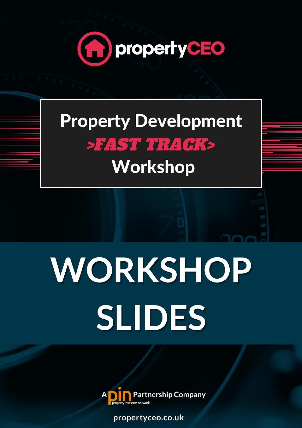 Fast Track Workshop Slides Day 3