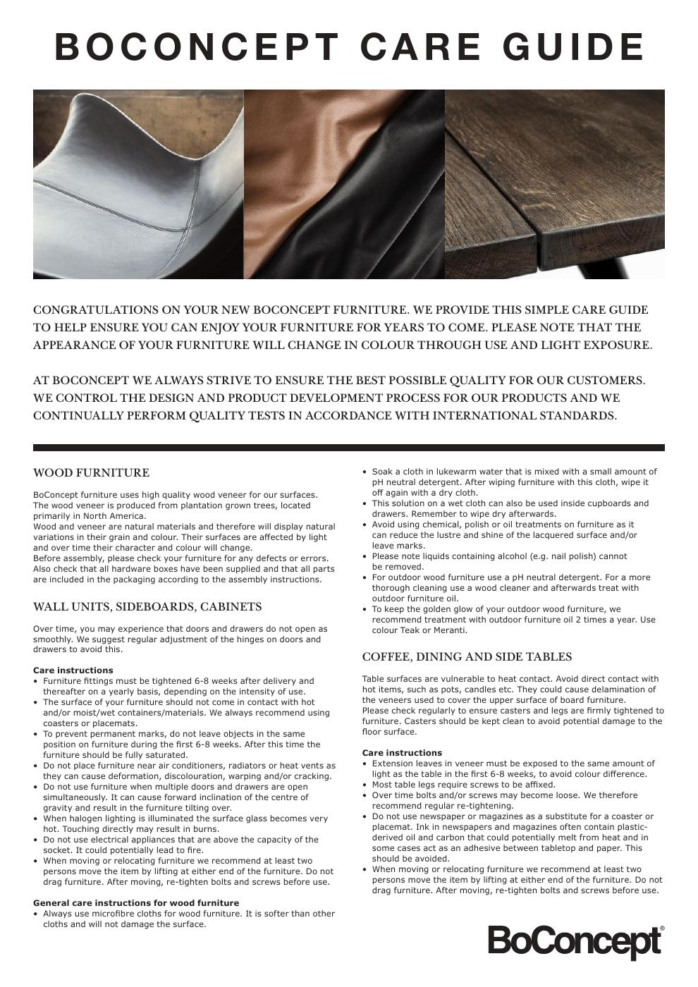 Product Care Guide