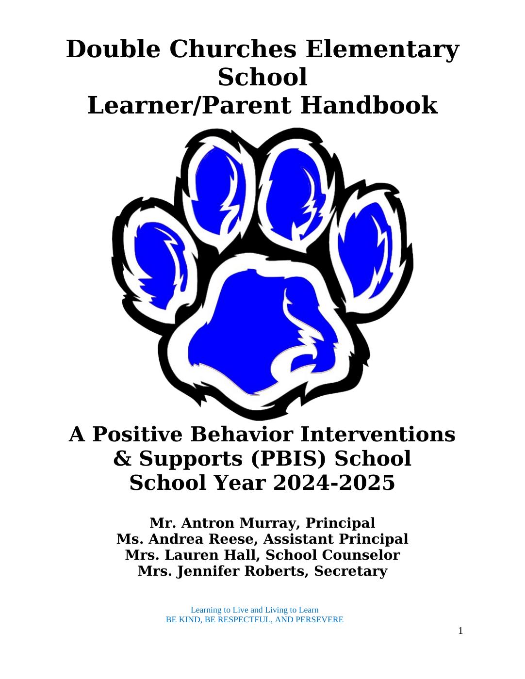 Learner/ Parent Handbook | PDF to Flipbook
