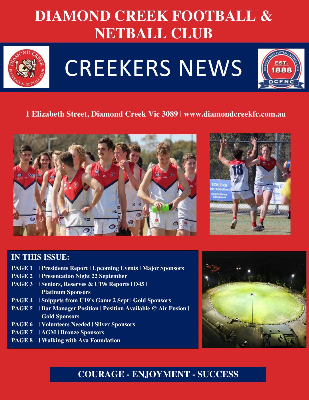 Creekers News