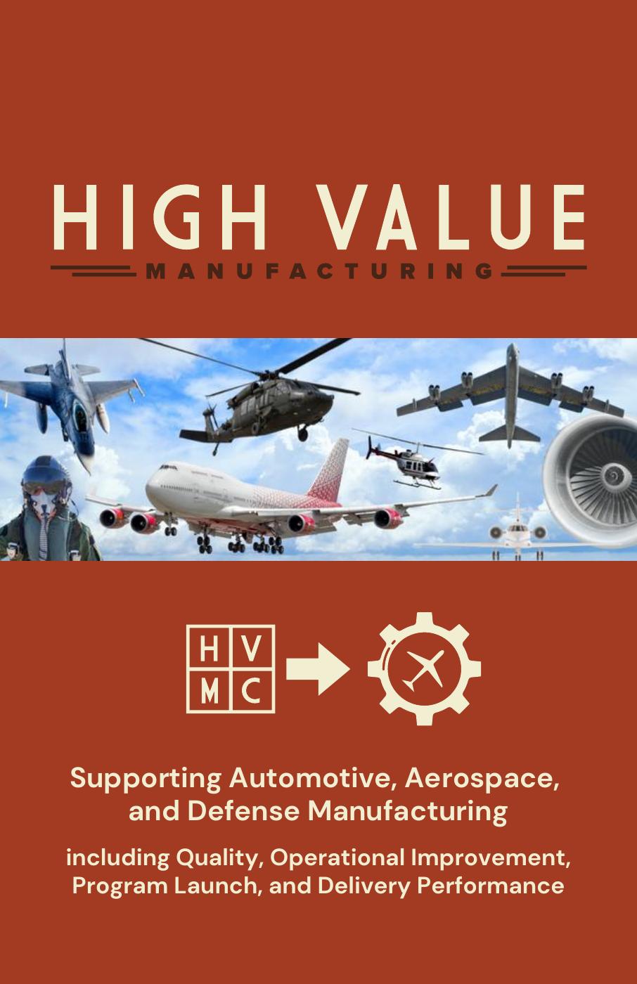 High Value Manufacturing | PDF to Flipbook