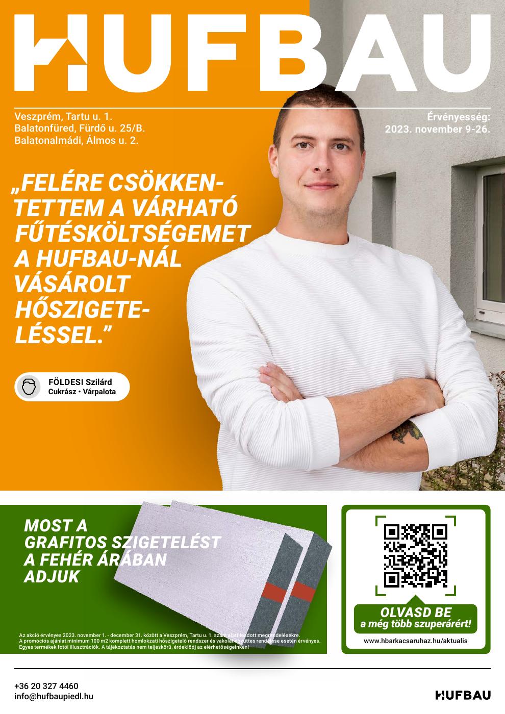 HUFBAU Termék újság 2023 november