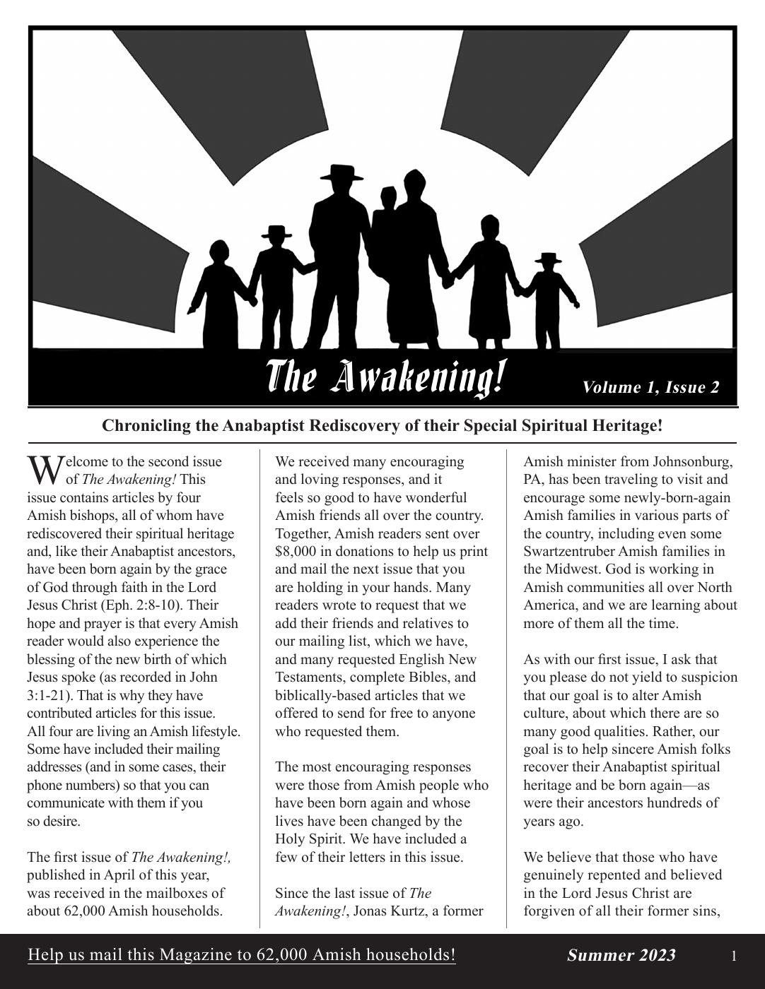 The Awakening, Volume 1 Issue 2