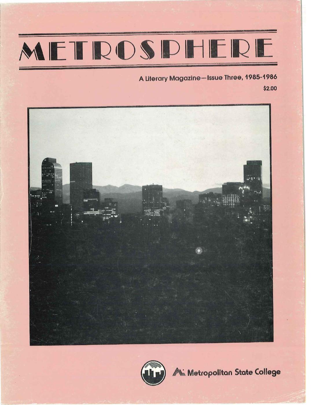 Metrosphere Volume 3 - 1985-86