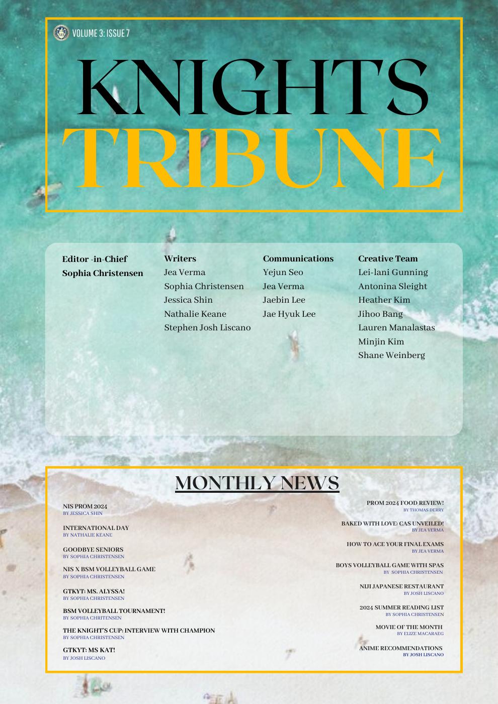 The Knights Tribune | PDF to Flipbook