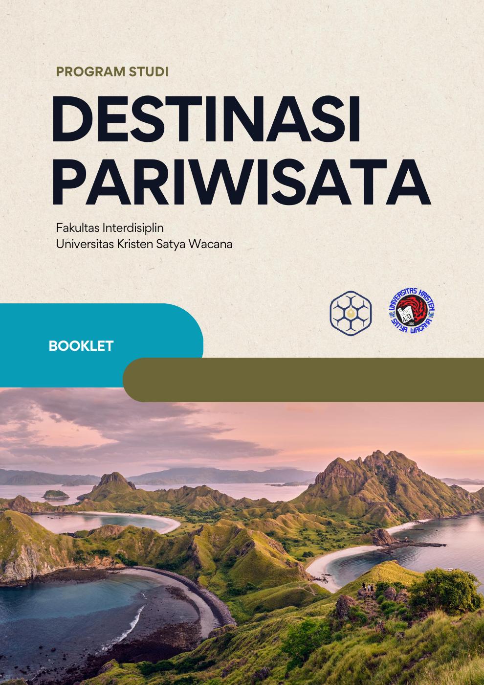 Booklet Program Studi Destinasi Pariwisata | PDF to Flipbook
