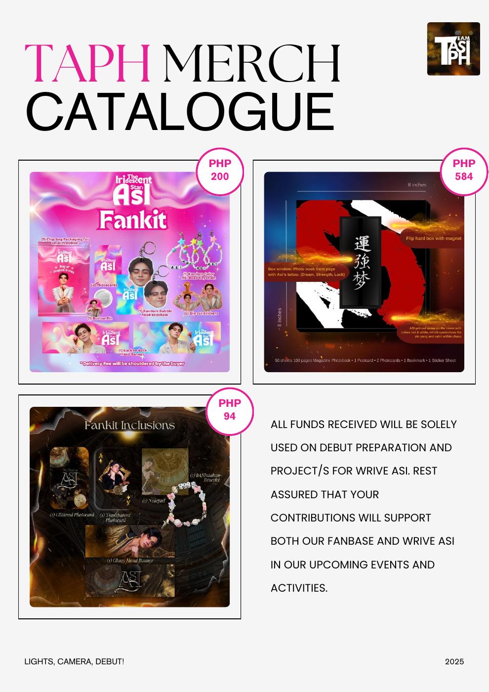 TAPH Merch Catalogue | PDF to Flipbook