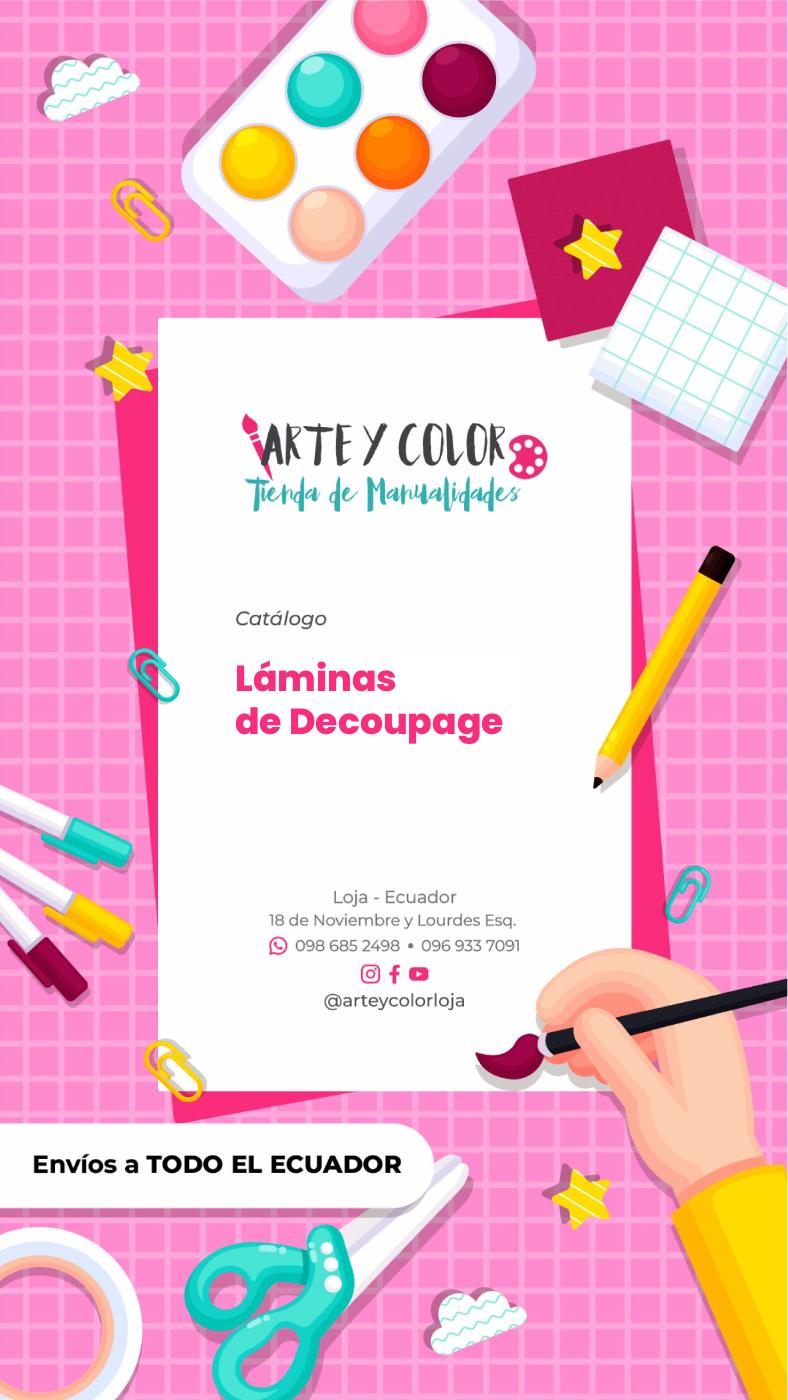 Láminas decoupage | PDF to Flipbook