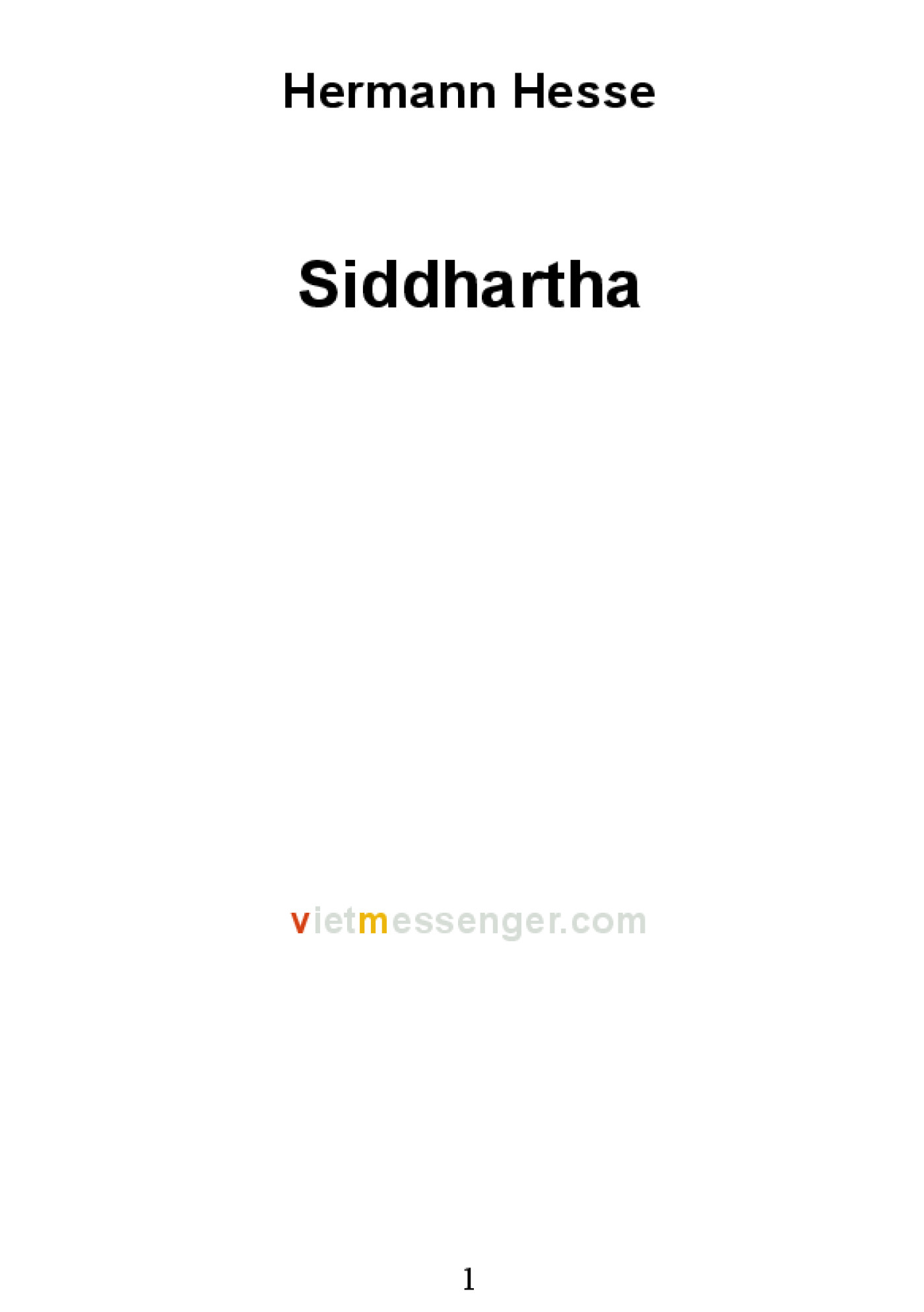 Siddhartha | PDF to Flipbook