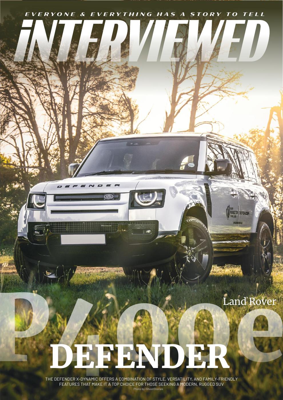 iNTERVIEWED - Land Rover Defender P400e