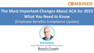 The Most Important Changes About ACA for 2023 - What You Need to Know