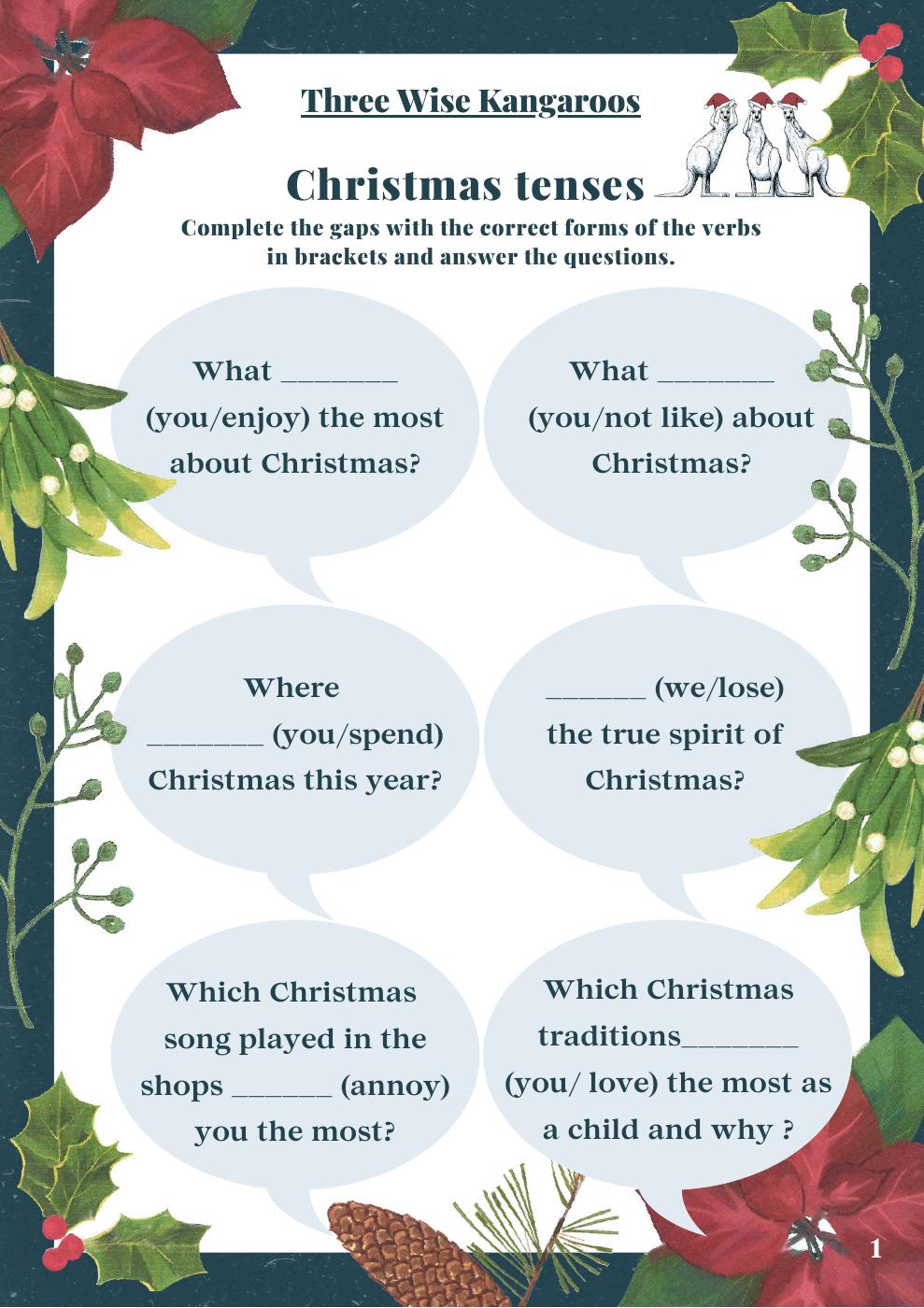 Christams Tenses | PDF to Flipbook