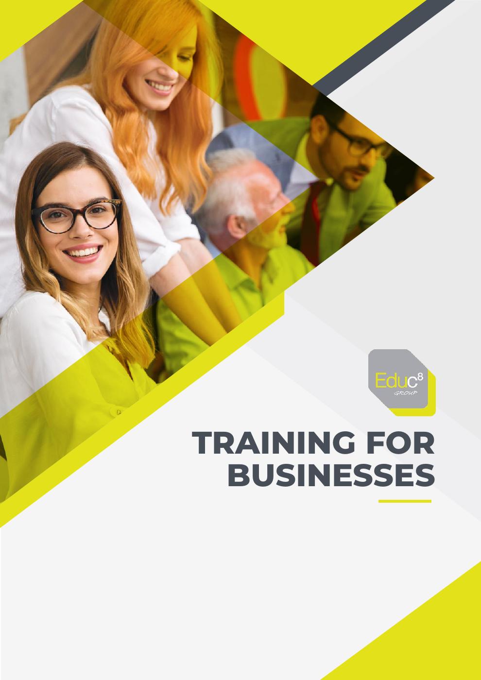 Educ8 Training for Businesses | PDF to Flipbook