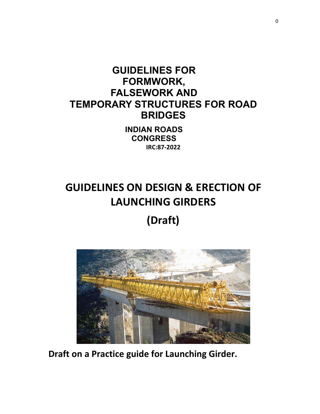 Draft Guidelines on Planning, Design, Fabrication and Operation of ...