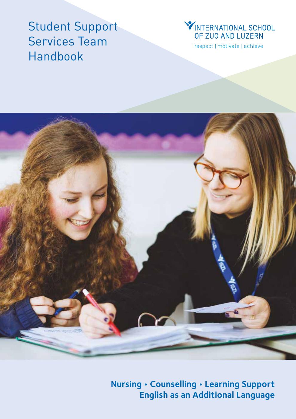 Student Support Services team Handbook