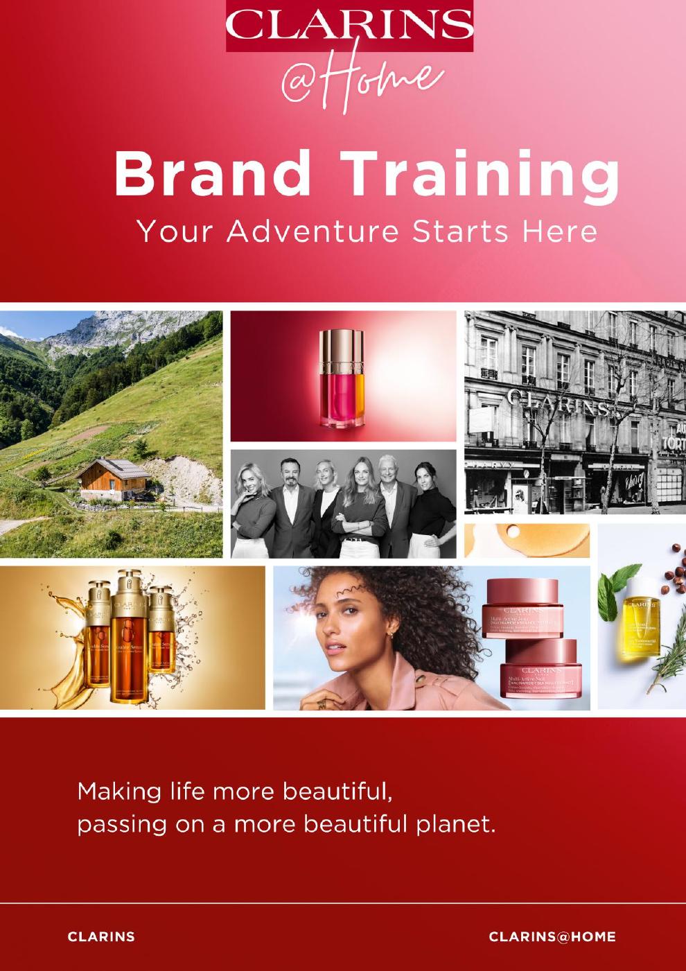 Clarins@Home | PDF to Flipbook