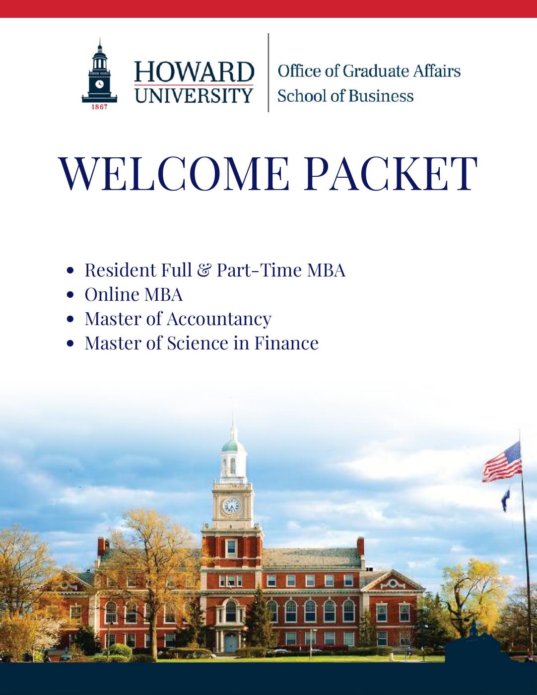 New Graduate Student Welcome Packet | PDF to Flipbook