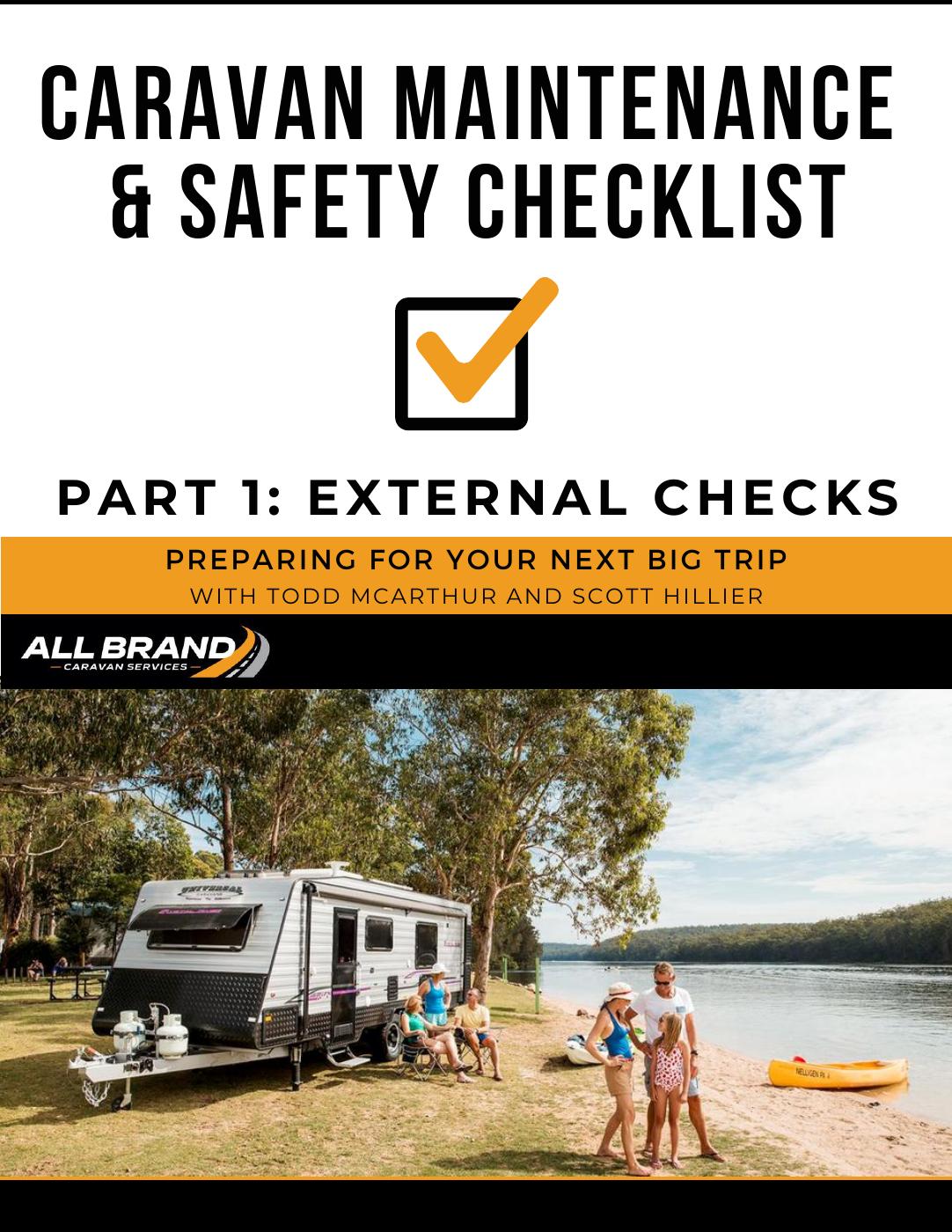 Caravan Maintenance & Safety Checklist