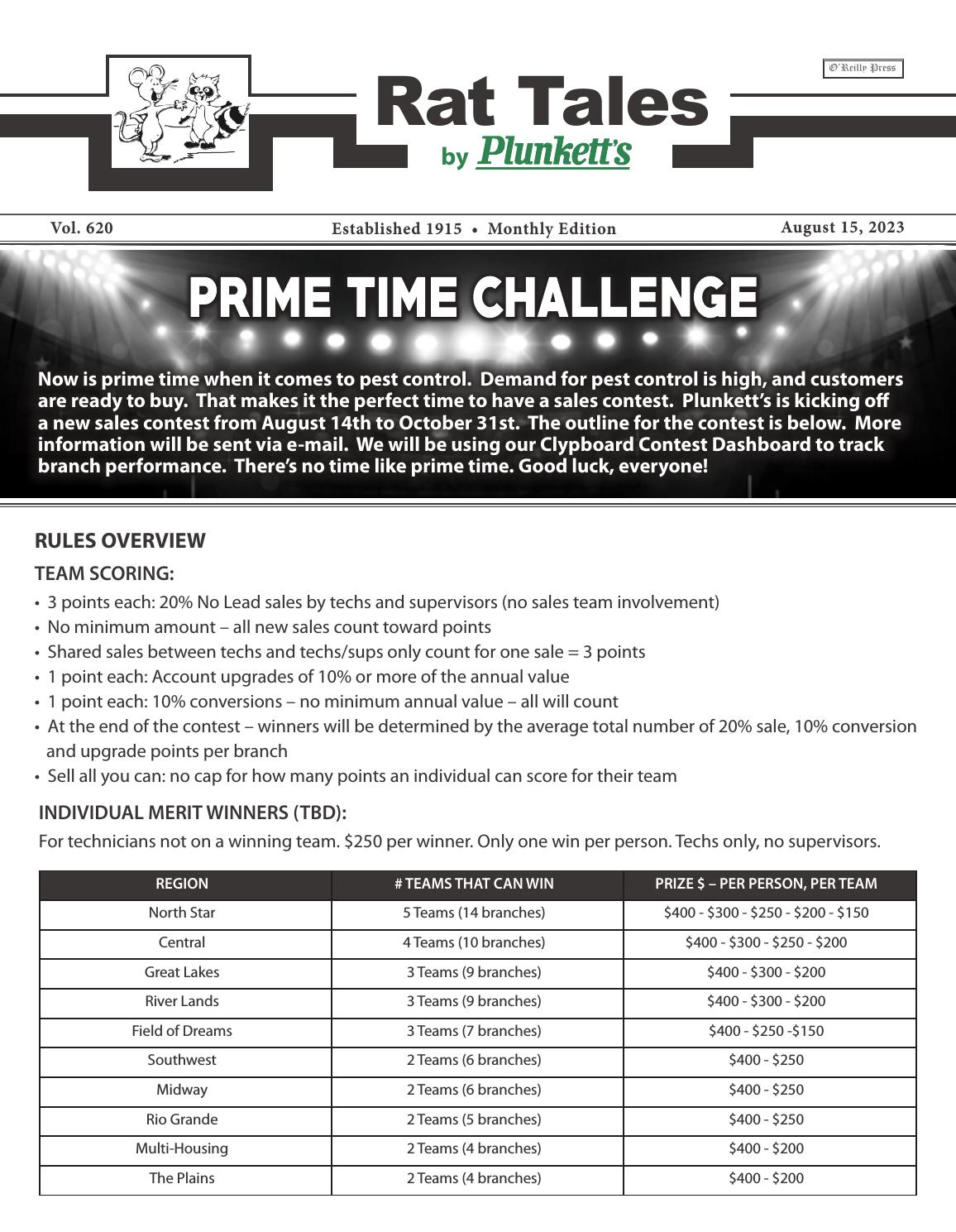 August Rat Tales 2023 | PDF to Flipbook