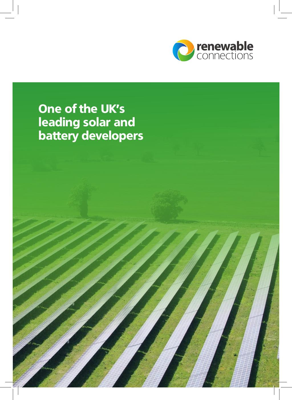 Renewable Connections brochure