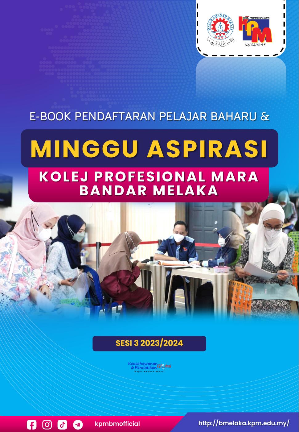 E-BOOK PENDAFTARAN PELAJAR BAHARU & MINGGU ASPIRASI KPMBM | PDF to Flipbook