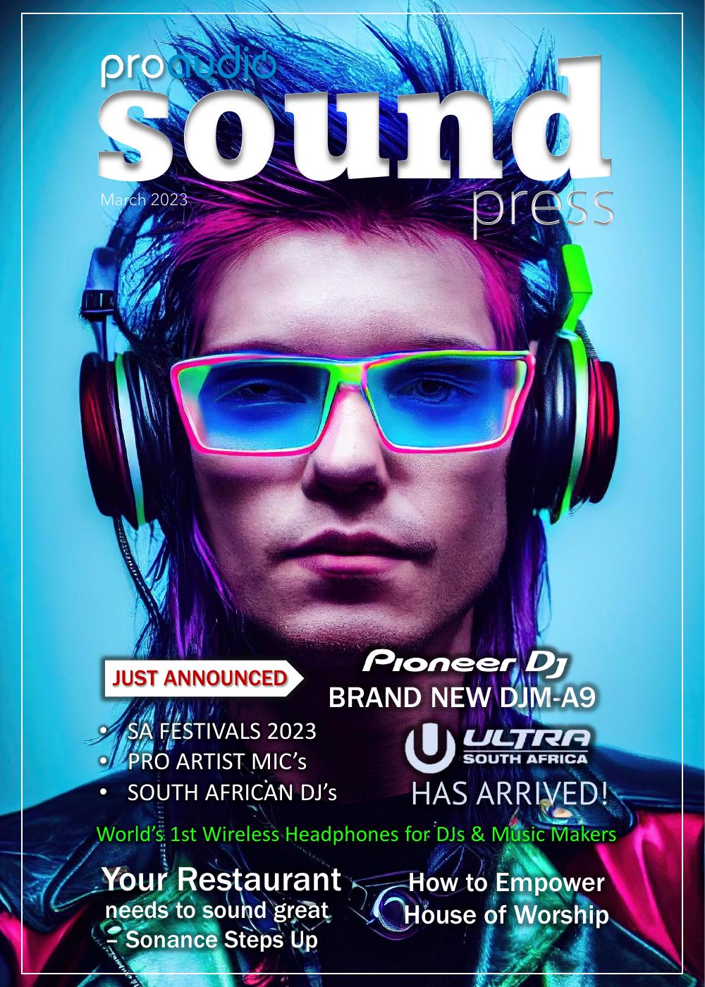 Proaudio Sound Press Magazine March 2023