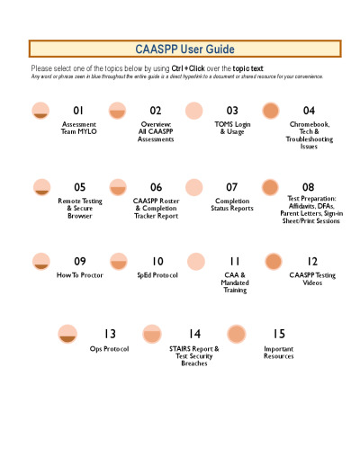 CAASPP User Guide | PDF to Flipbook