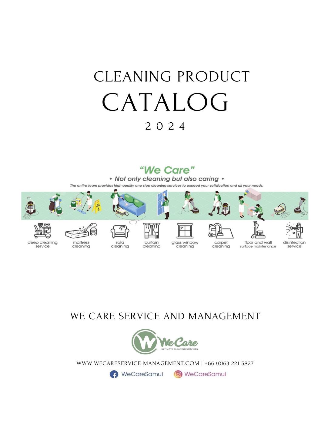 Cleaning Product Catalog | PDF to Flipbook