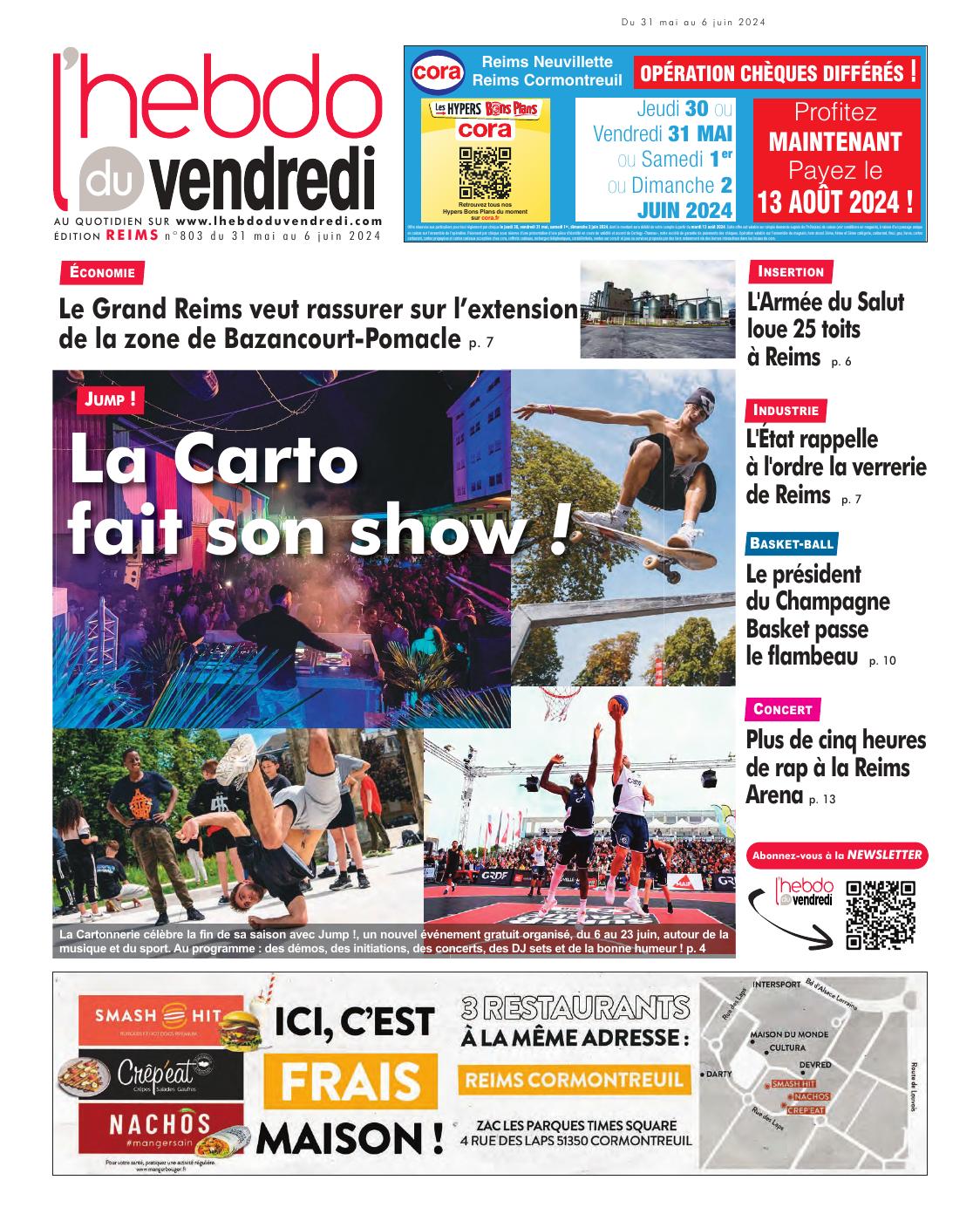 L'Hebdo du Vendredi Reims 803
