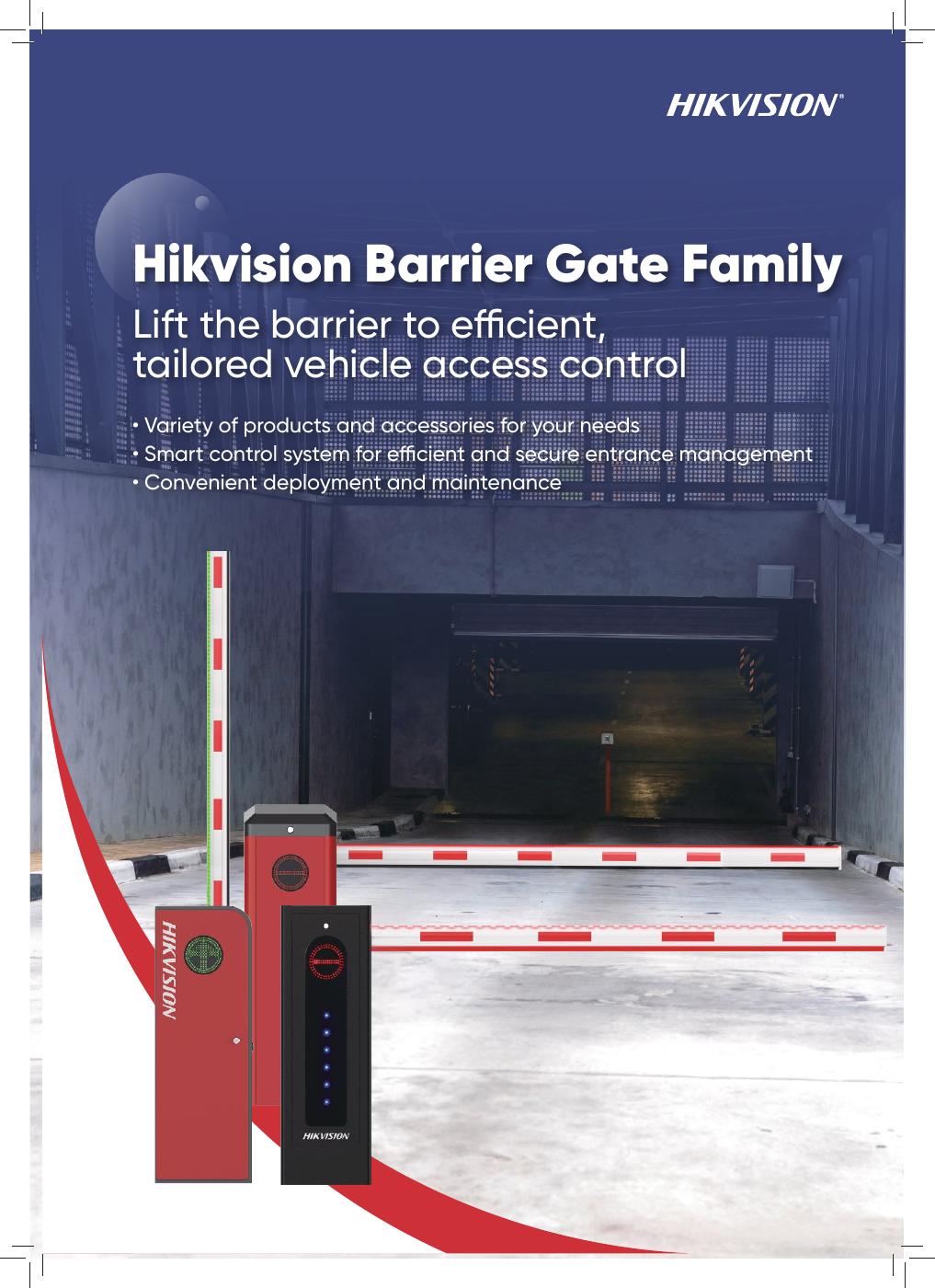 Flyer - Hikvision Barrier Gate Family