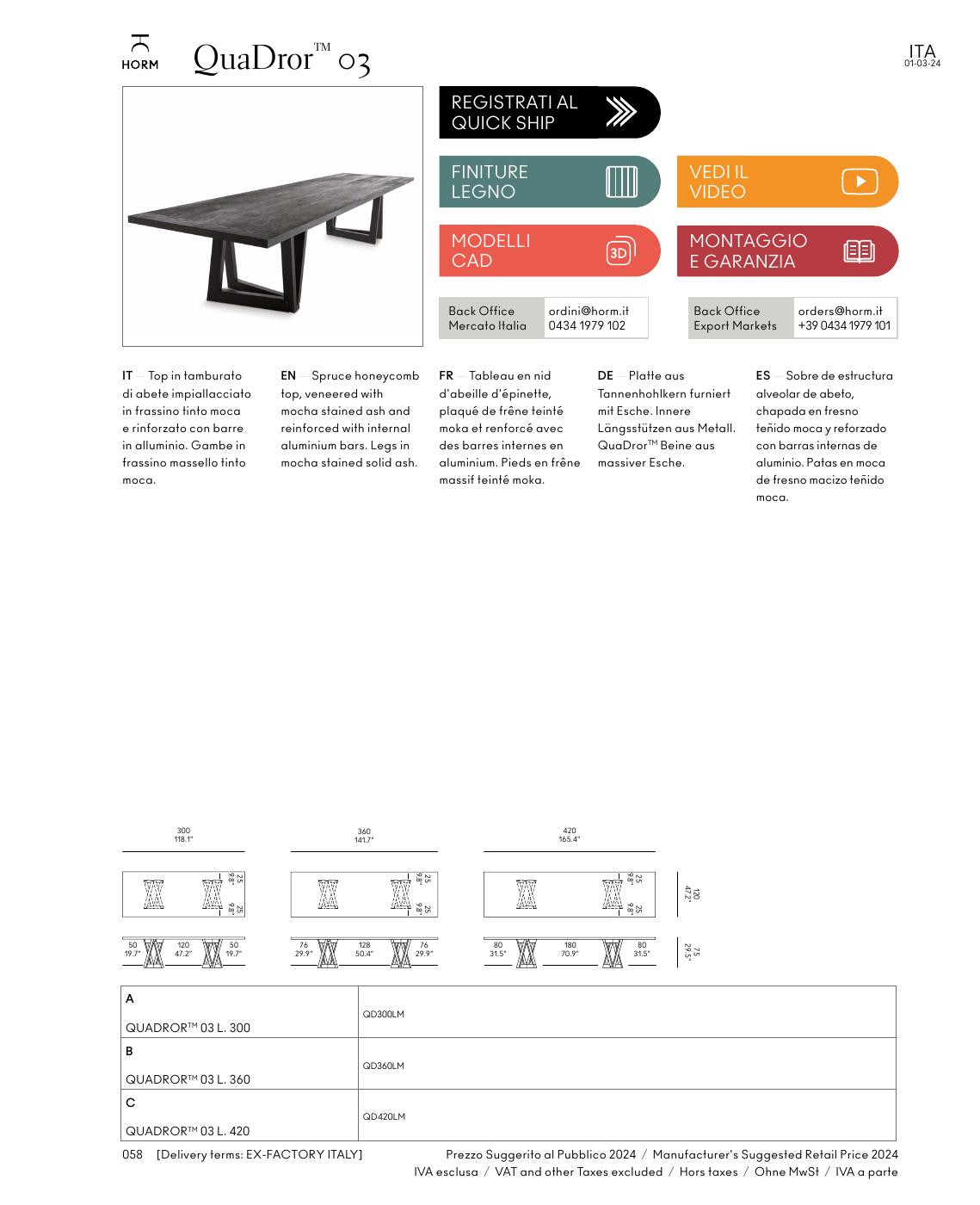 Quadror 03-Tech Sheet ITA