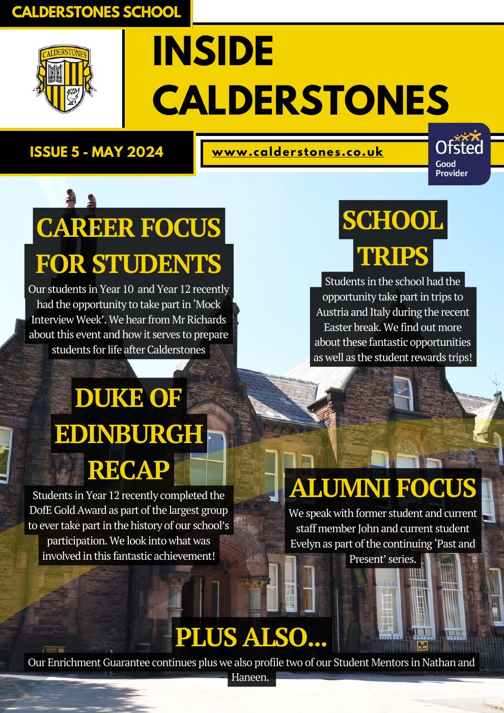 Inside Calderstones - Issue 5 (May 2024) | PDF to Flipbook