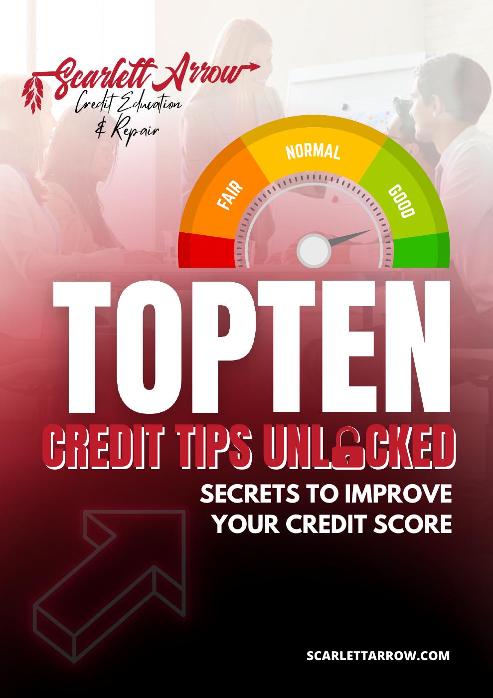Top 10 Credit Tips Unlocked