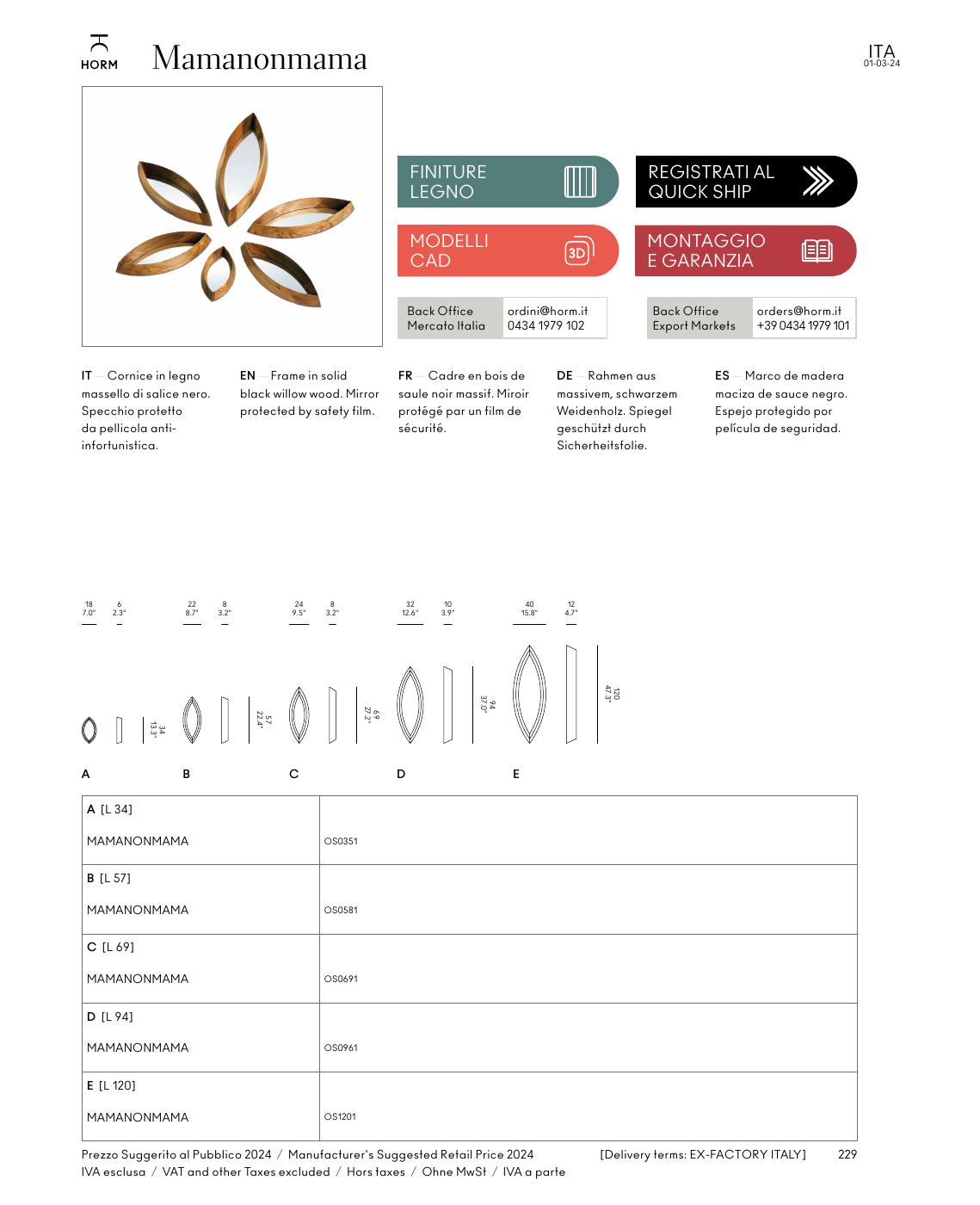 Mamanonmama-Tech Sheet ITA