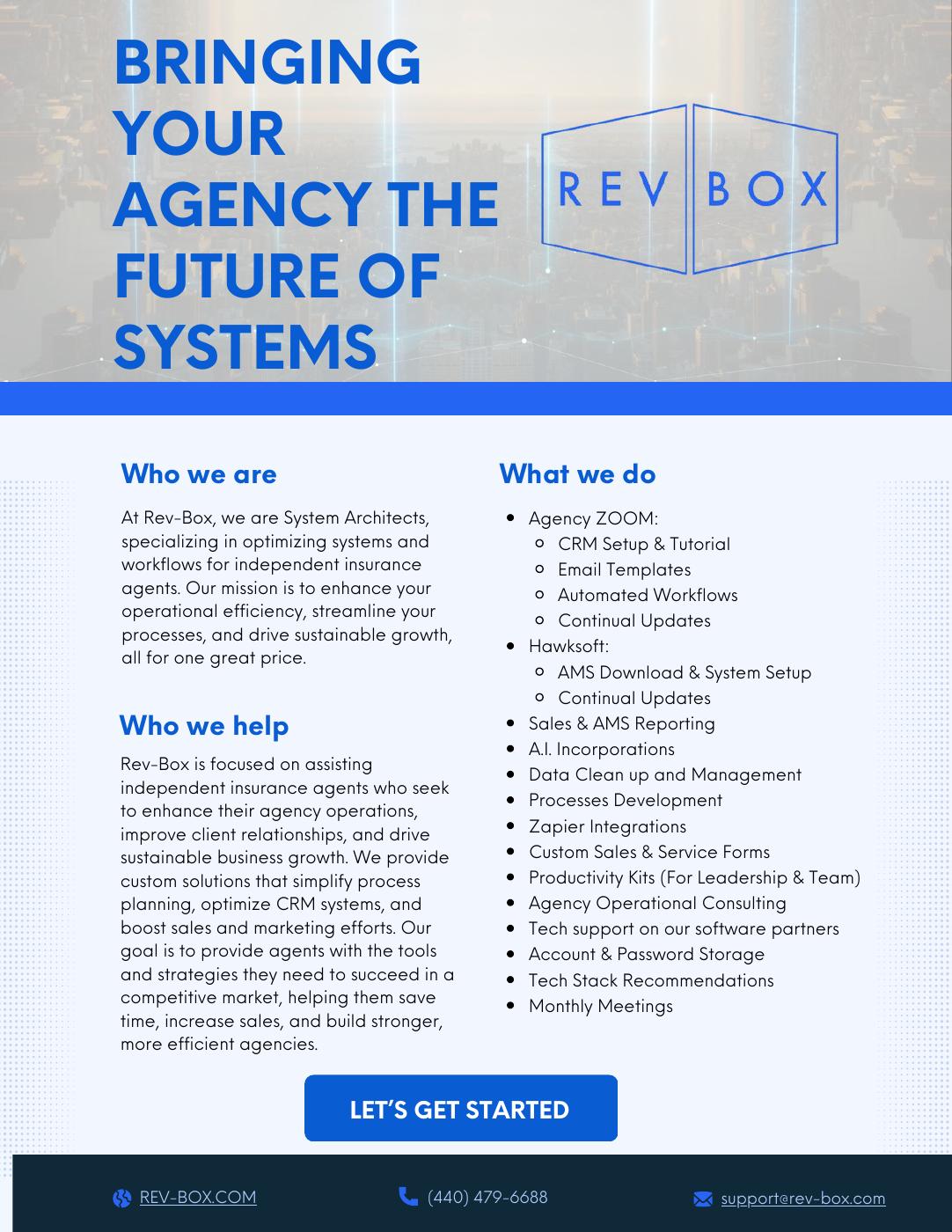 REV-BOX One Pager
