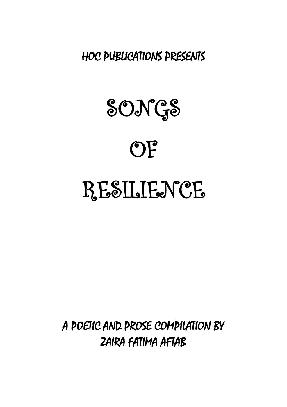 Songs of Resilience | PDF to Flipbook