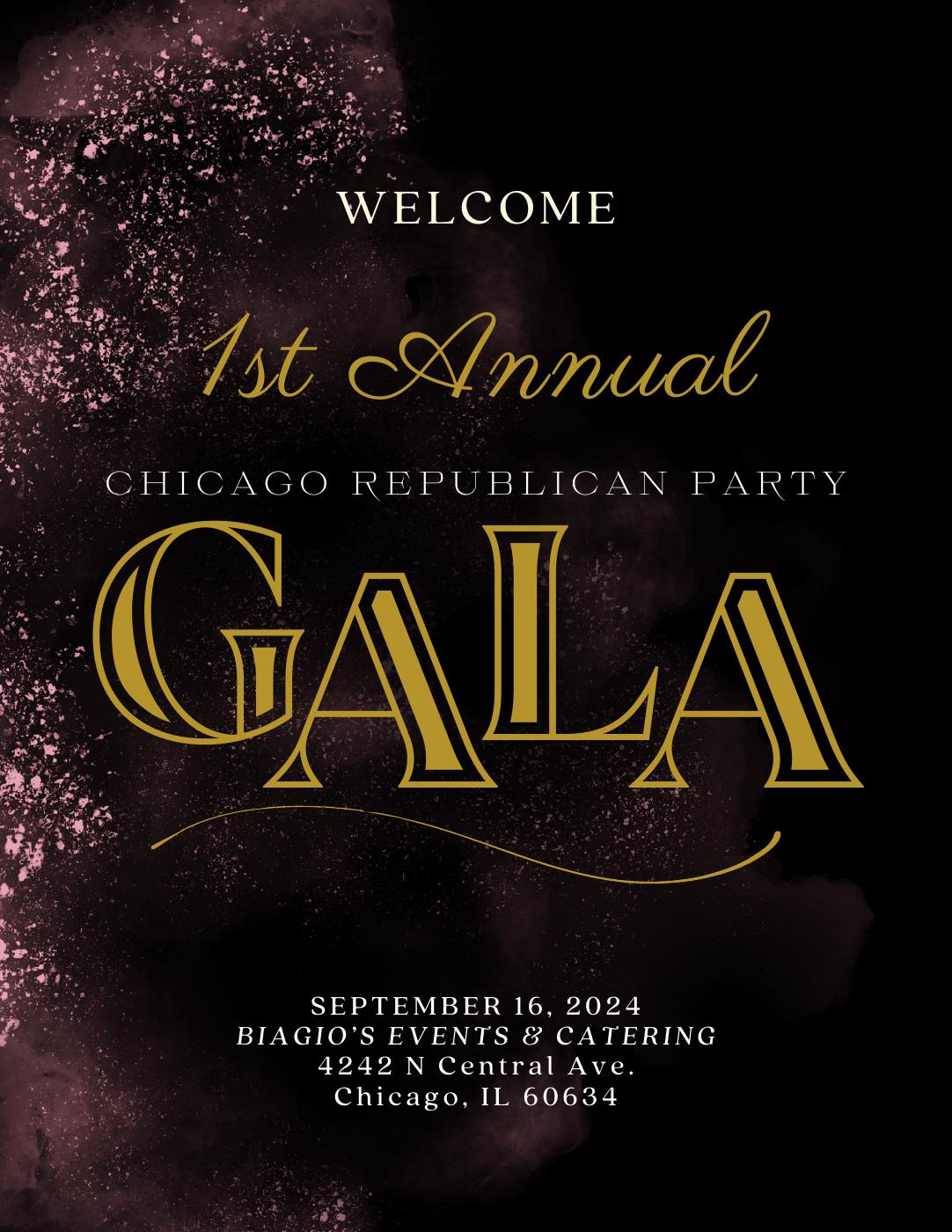 2024 Chicago Republican Party Gala Program & Ad Book