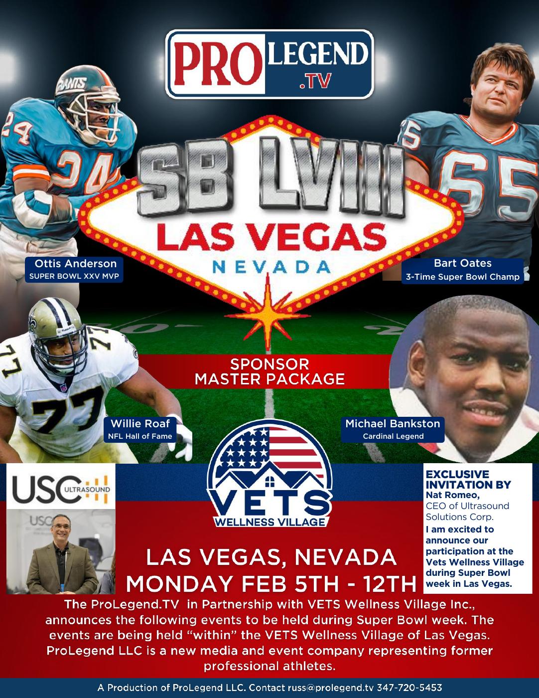 USC - CEO - NAT ROMEO SB LVIII EXCLUSIVE INVITATION