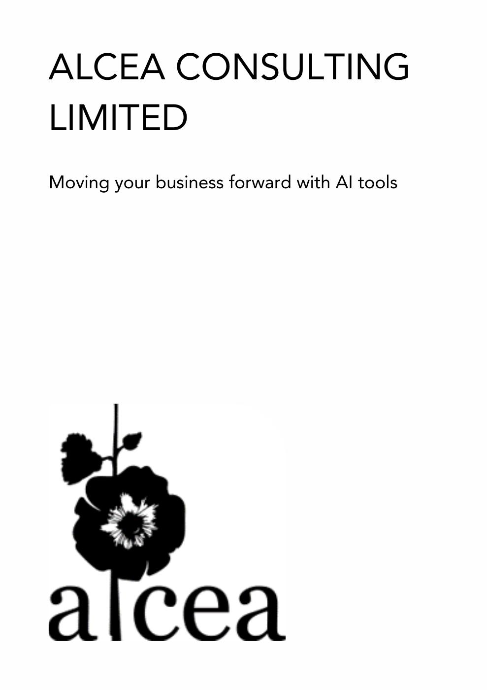 Alcea Consulting Limited | PDF to Flipbook